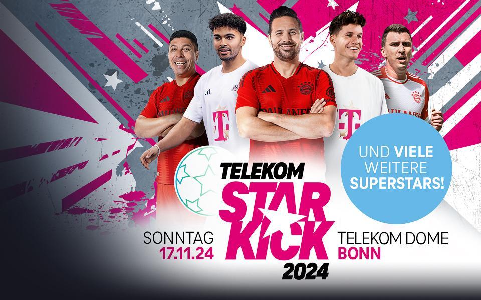 Telekom Starkick 2024: Fußball-Spektakel mit Bayern-Legenden & Creatorn ...